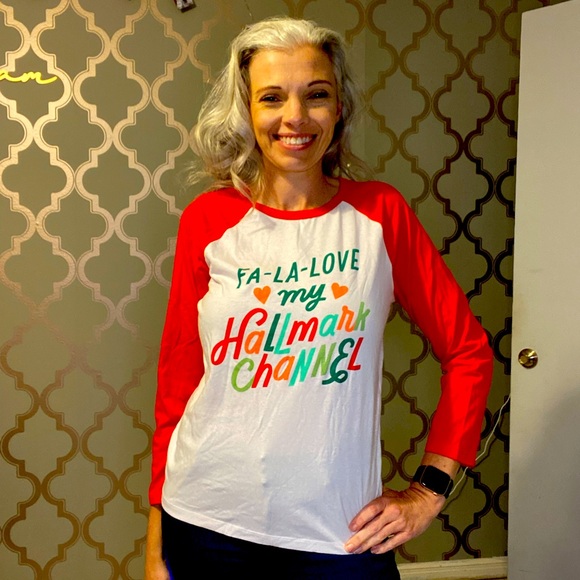 Hallmark | Tops | Hallmark Small Long Sleeve Tee | Poshmark